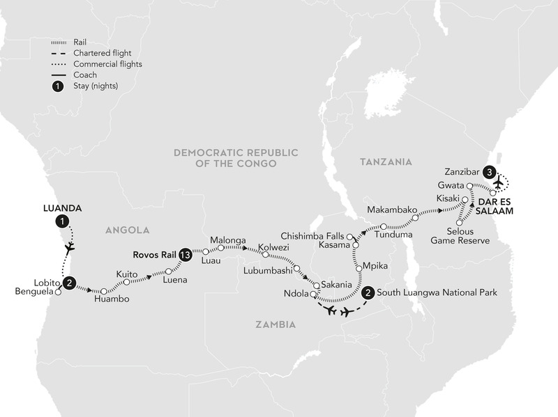 Angola to Tanzania Aboard Rovos Rail - HollieOS